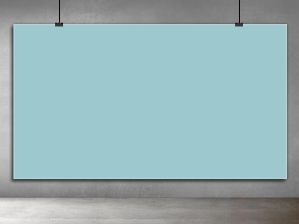 Aqua Blue Solid Photography Backdrop - Vinyl Banner Printing