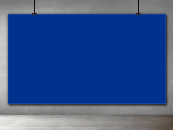 BLUE CHROMA KEY VIDEO BACKDROP BANNER - Vinyl Banner Printing