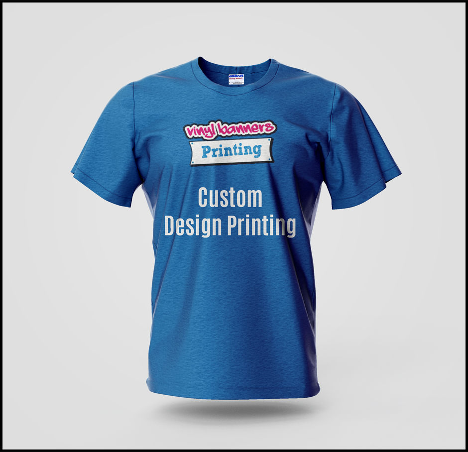 Personalised T-Shirt Printing, Printed T-Shirts. No MOQ.