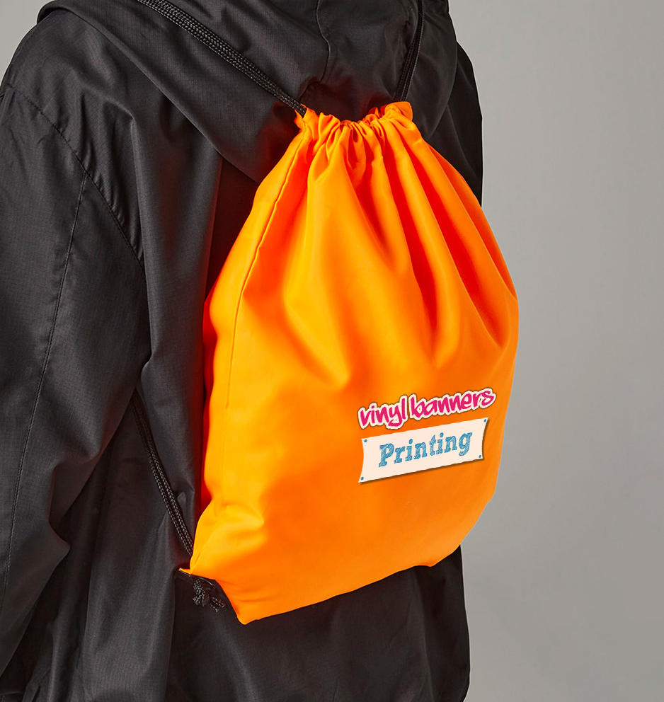 Personalised Kids Gym Sacks, Customised Printed Kids Gym Sacks - Vinyl Banners Printing