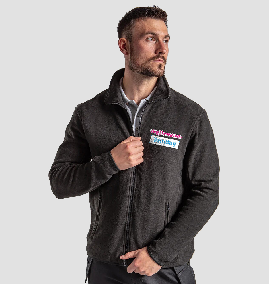 Personalised Fleece Jackets, Customised Printed Fleece Jackets - Vinyl ...