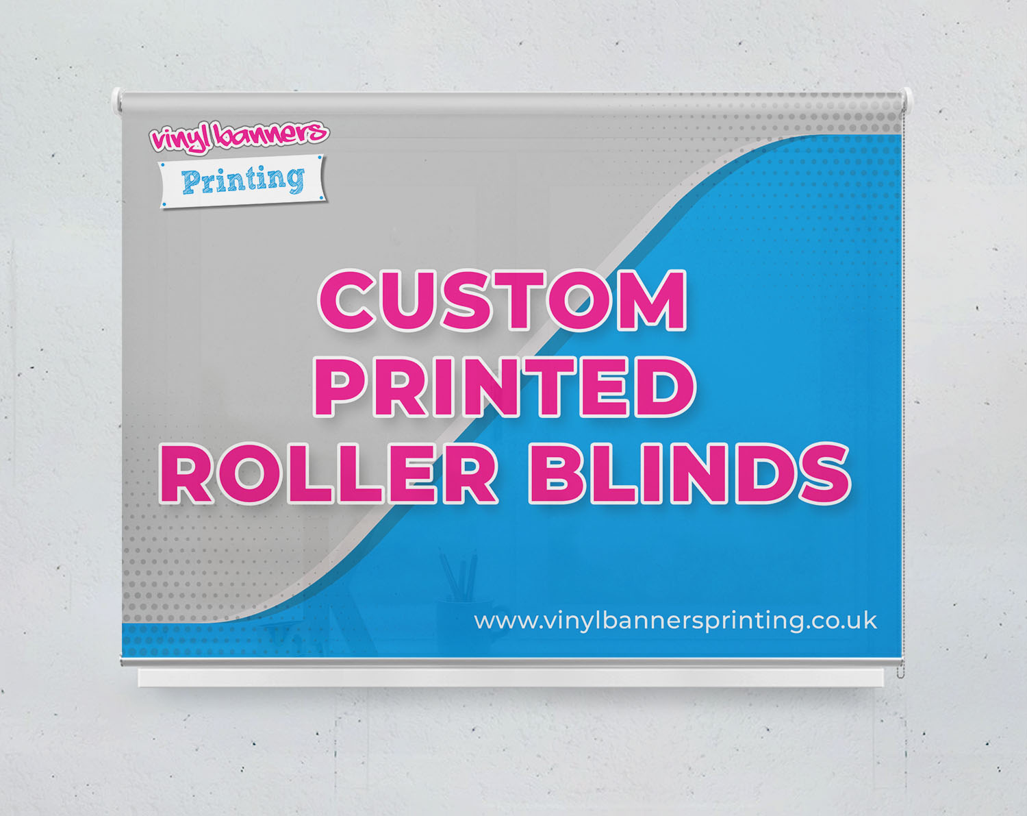 Custom Printed Roller Blinds - Vinyl Banner Printing