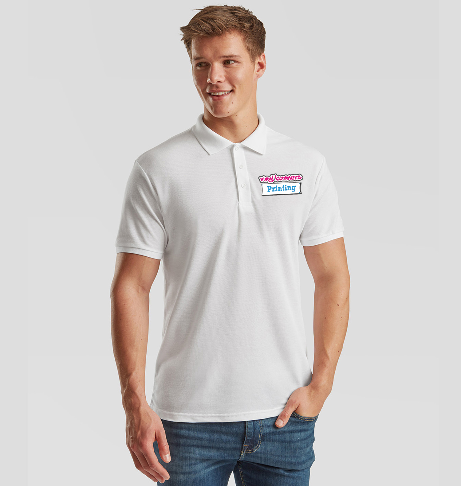 Personalised Polo Shirts, Customised Printed Polo Shirts - Vinyl ...