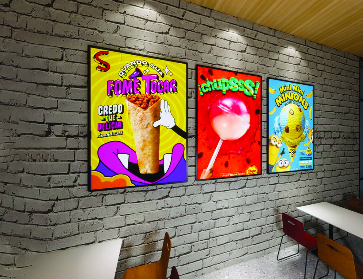 Led Light Up Picture Frame - Vinyl Banner Printing