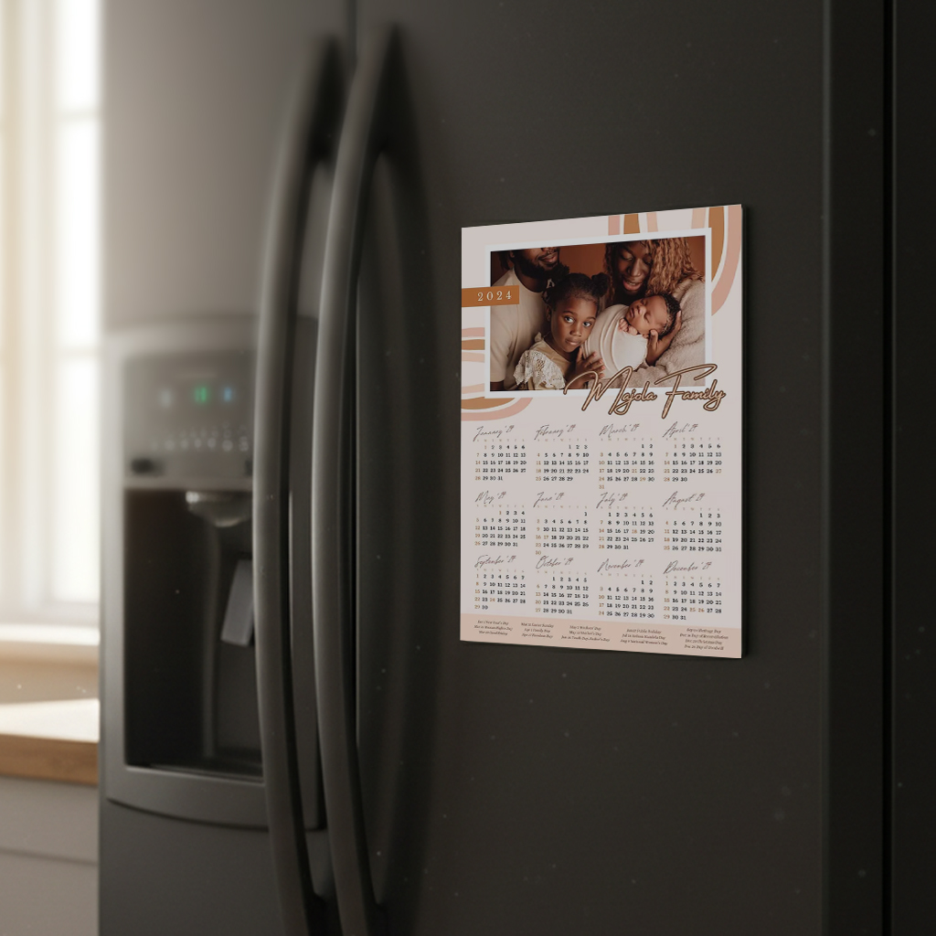 Personalised Magnetic Calendars - Vinyl Banner Printing