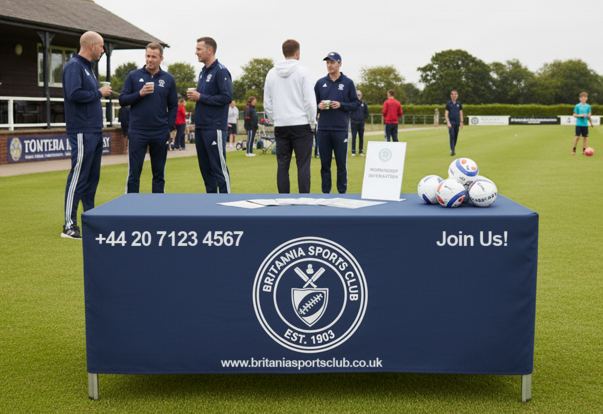 Custom Printed Tablecloths & Table Covers - Vinyl Banner Printing