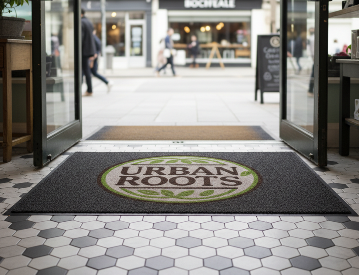 Custom Retail Entrance Mats - Vinyl Banner Printing