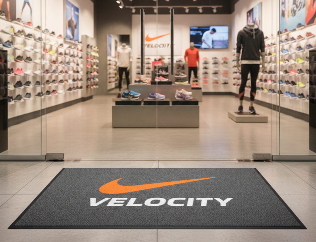 Custom Retail Entrance Mats - Vinyl Banner Printing