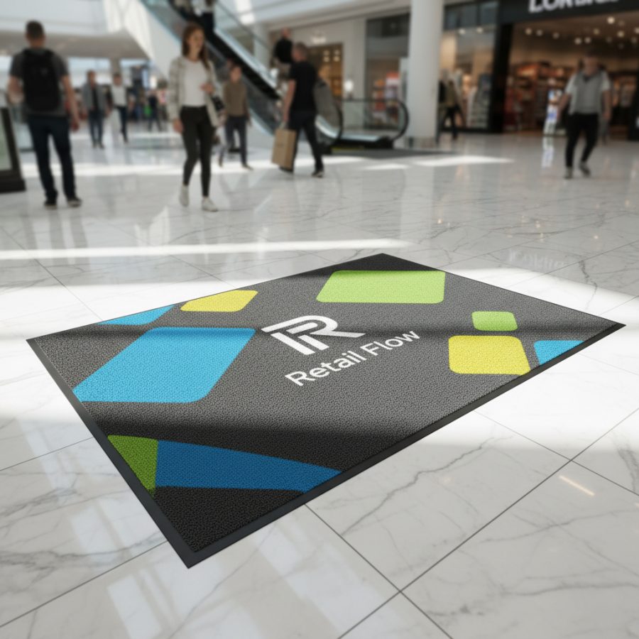 Custom Retail Floor Mats - Vinyl Banner Printing
