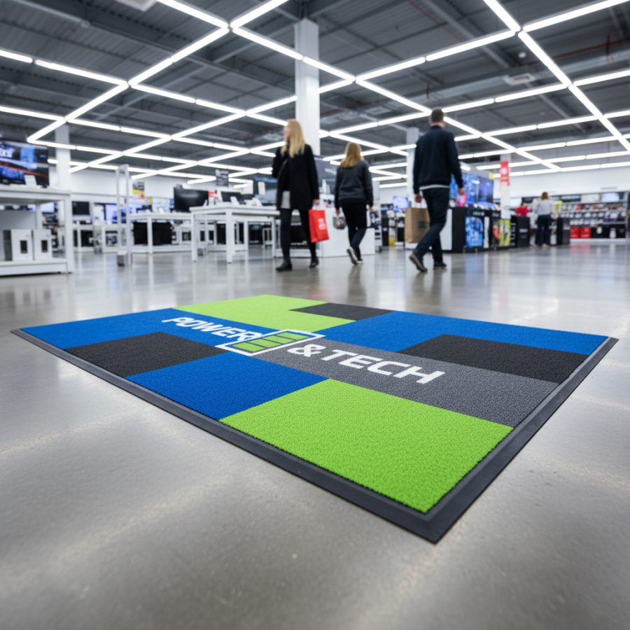 Custom Retail Floor Mats - Vinyl Banner Printing