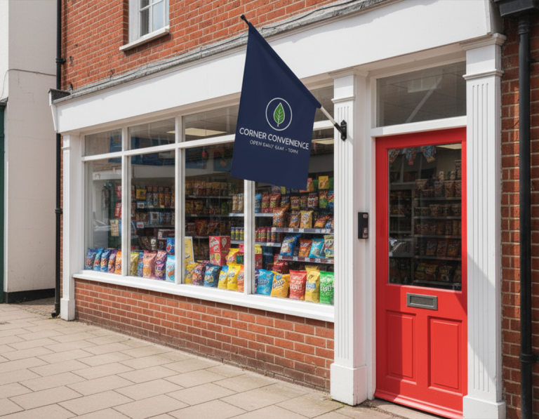 Sleeved Outdoor Flag Printing - Vinyl Banner Printing