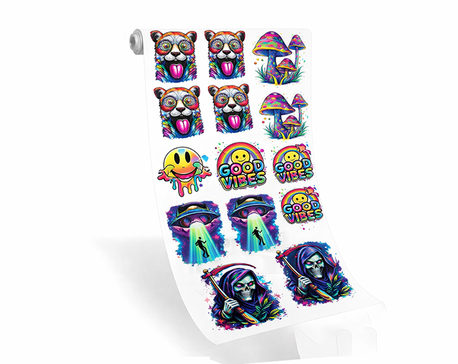 Fluorescent Green DTF Printing - Vinyl Banner Printing